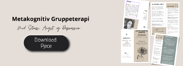 Metakognitiv gruppeterapi - Bliv en del af et støttende fællesskab