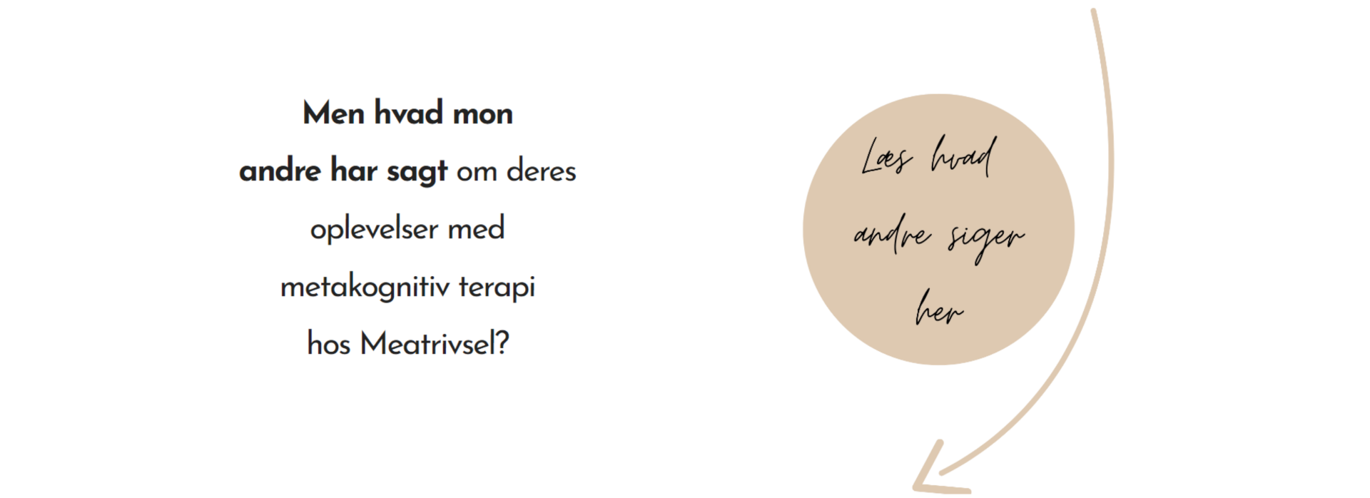Metakognitiv gruppeterapi - Bliv en del af et støttende fællesskab